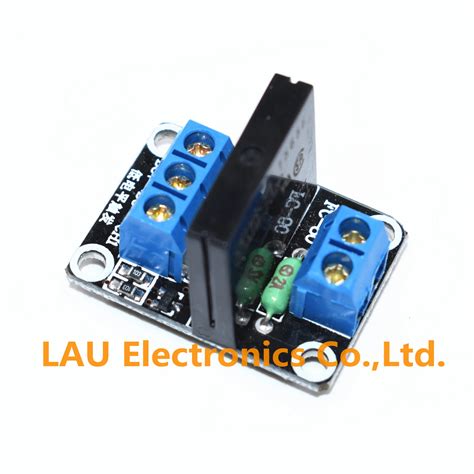 V Channel SSR G MB P Solid State Relay Module V A Output With Resistive Fuse In Light