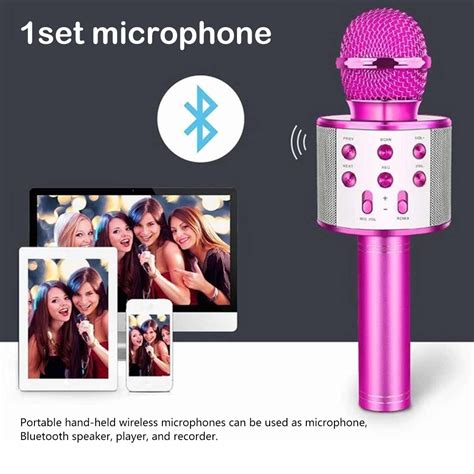 Handheld Microphone Bluetooth Wireless Microphone Grandado