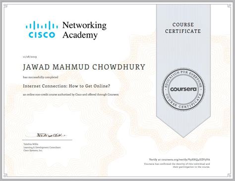 Jawad Mahmud Chowdhury On Linkedin 5 Out Of 5 Cisco Networking
