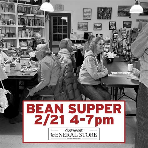 Bean Supper Friday 221 4 7pm Penbay Pilot