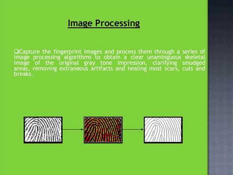 Fingerprint Presentation