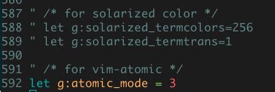 Italic And Underline Didn T Work In Neovim Issue Gerardbm Vim Atomic GitHub