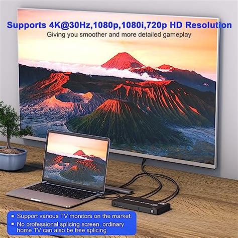 Video Wall Controller 2x2 4k Hdmi Video Wall Processor Tv Wall