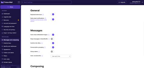 proton mail email management software review
