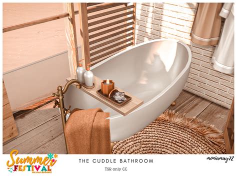 The Sims Resource The Cuddle Bathroom Tsr Only Cc