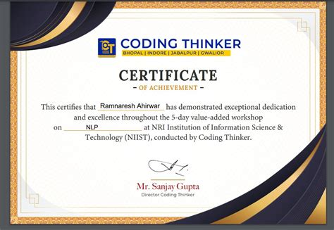 Ramnaresh Ahirwar On Linkedin Nlp Professionaldevelopment Codingthinker