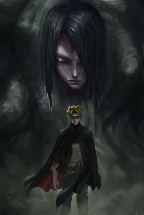 Boruto And His Master By Nearo2501 Rboruto