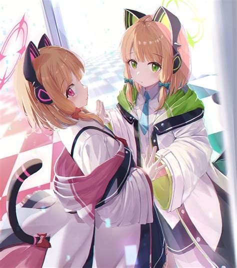 Saiba Twins Blue Archive Image By AO Takema 3897721 Zerochan Anime Image Board