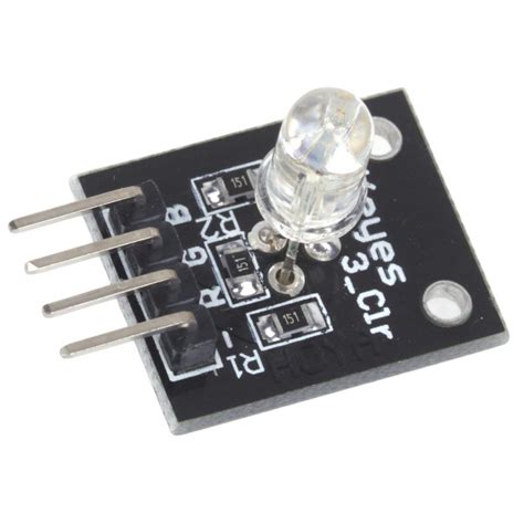 ky 016 rgb three color module 5mm rgb crystal led majju pk