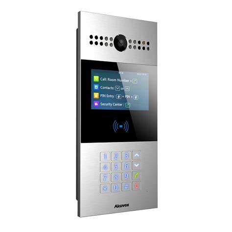 akuvox r28a 4g video intercom with lcd keypad advance net