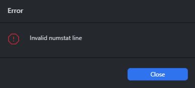 Invalid Numstat Line Issue Desktop Desktop GitHub
