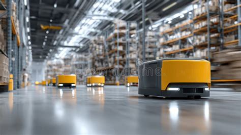 Automated Robotics Warehouse Improve Logistic Efficiency Through