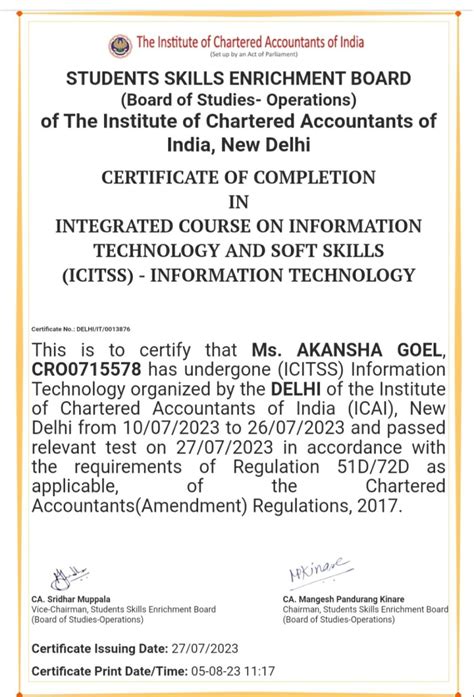 akansha goel on linkedin i am elated to share that i have completed 15 days information technology…