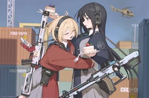 Nishikigi Chisato And Inoue Takina Lycoris Recoil And More Drawn By Bilibili Xiaolu Danbooru