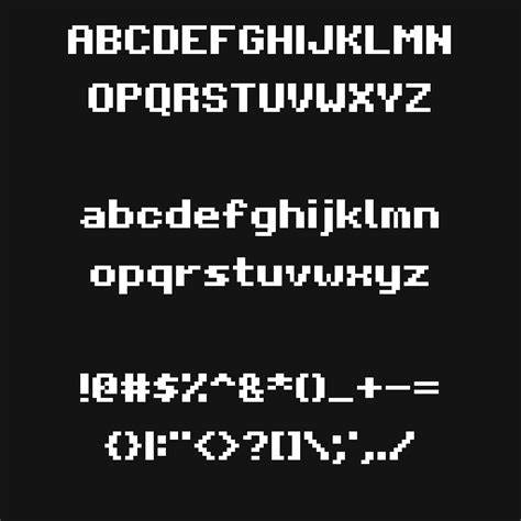 Pixel Font Update Original Flavour Previously The Og Original Flavour Pixel Font By