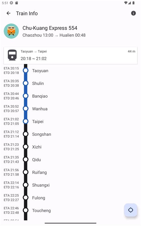 Download Do Apk De Taiwan Railway Schedule Para Android
