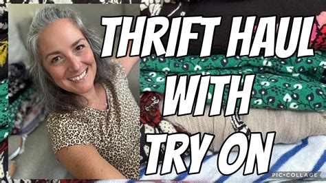 Thrift Haul And Try On Thrift Haul Youtube Youtube