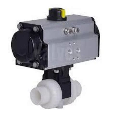 Pvdf Pneumatic Ball Valve Socket End Valve Size 15 Inch At ₹ 300