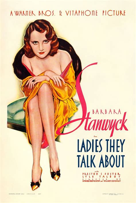 Ladies They Talk About 1933 Blu Ray Starring Barbara Stanwyck The
