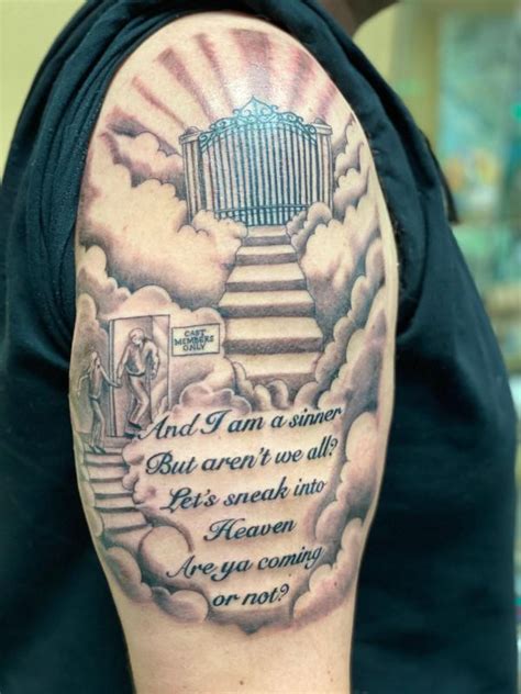 Heaven Cloud Tattoo Designs