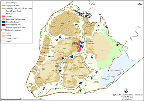 Hebron In Map At Philip Mayers Blog