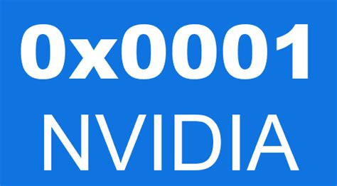 How To Fix The Error Code 0x0001 On Geforce Experience Error Solutions