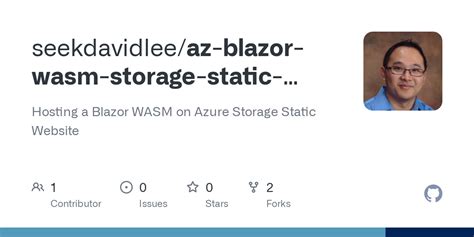 GitHub Seekdavidlee Az Blazor Wasm Storage Static Website Hosting A Blazor WASM On Azure