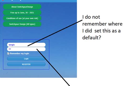 Where To Set A Default Login Password Login Form General Unigui Discussion Forums
