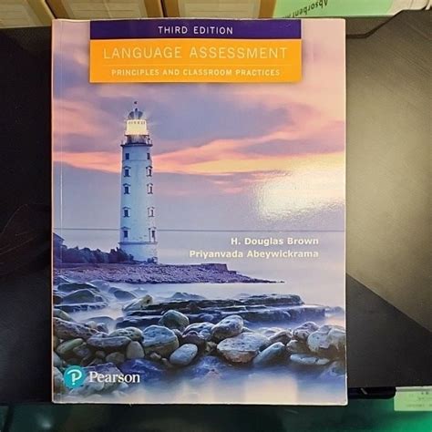 Language Assessment Principles And Classroom Practices 3e 蝦皮購物