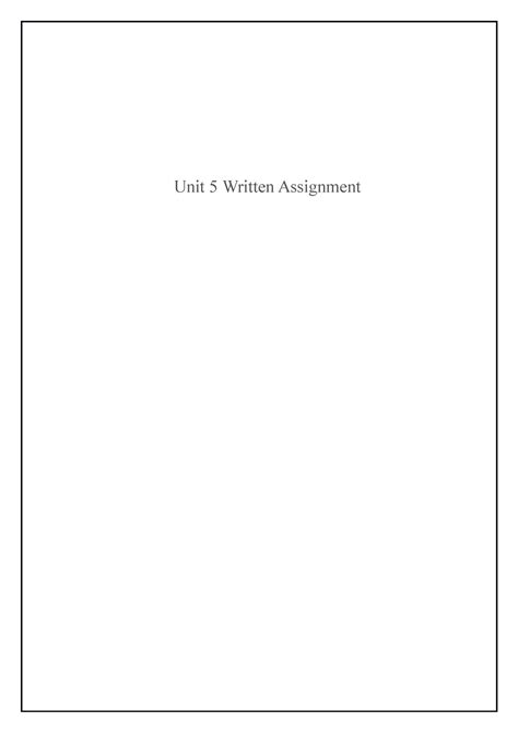 Unit 5 Written Assignment Self Directed Learner Unit 5 Written Assignment What Is A Self