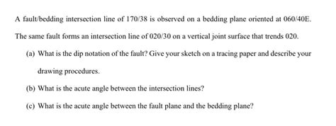 A Faultbedding Intersection Line Of 17038 ﻿is