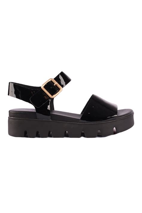 Babels Patent Leather Sandals By Django And Juliette Frockaholics At Momento Dezigns