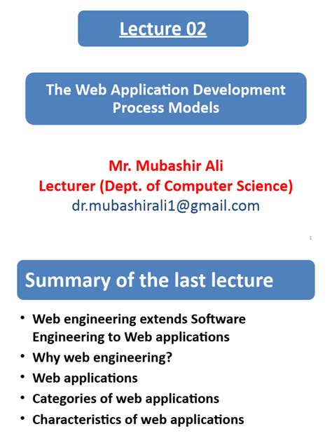 lect 2 web development process model pdf software development