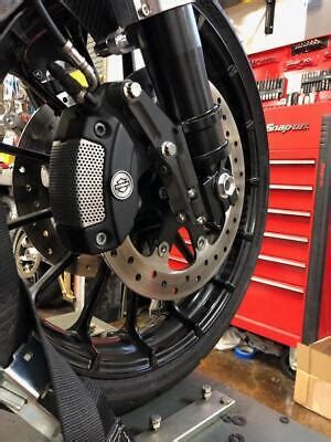 Alloy Art 49hdbm 2 Black Ambidextrous Harley Stock Caliper Mount 49mm