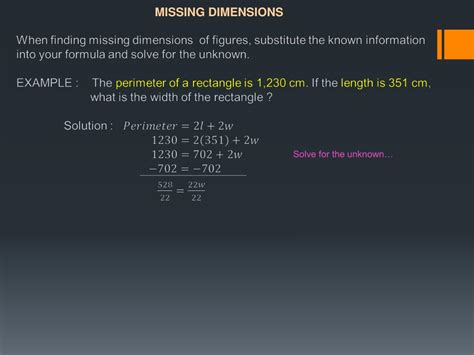 Ppt Missing Dimensions Powerpoint Presentation Free Download Id1808804