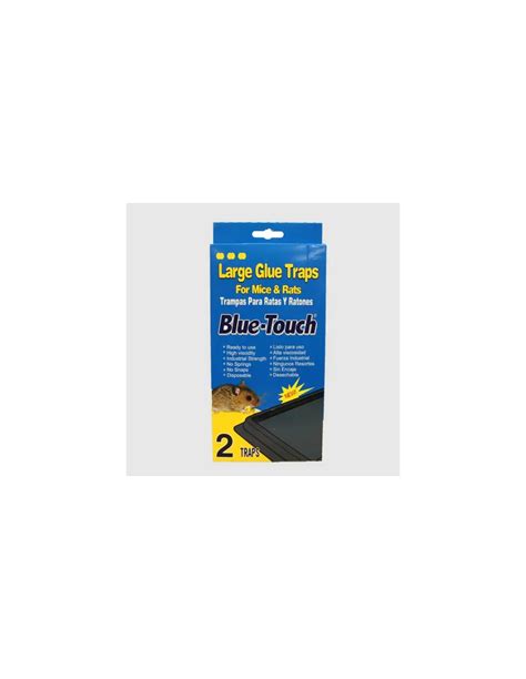 Blue Touch Large Glue Traps For Mice And Rats 6 Ct