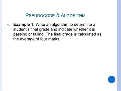 Algorithms And Flowcharts Pptx