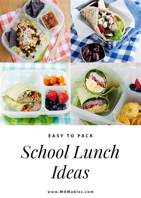 Healthy School Lunch Ideas For Teens Momables
