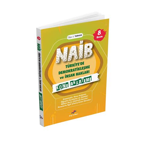 Dizgi Kitap Kaymakamlık Naib İnsan Hakları Konu Anlatımı Ve Çözümlü Sorular 8 Baskı Oğuz Sami
