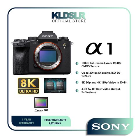 Ready Stock Sony Alpha 1 A1 A 1 Mirrorless Digital Camera Body