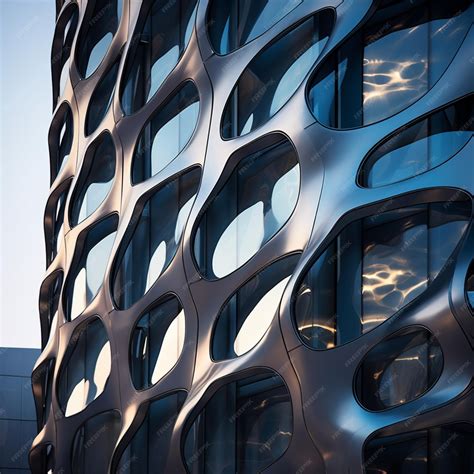 Create A Parametric Building Structure Facade Image Premium Ai