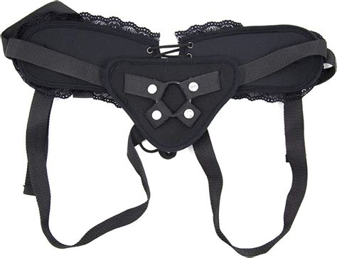 Huizhi Womens Chastity Device Bondage Panties Dildo Thong