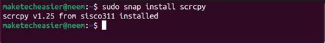 use scrcpy to mirror and control android on linux make tech easier