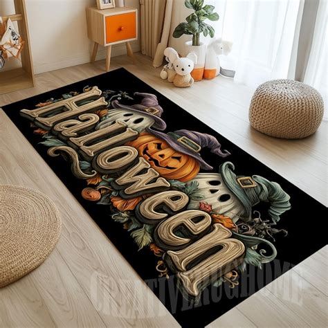 3d Rug Halloween Etsy