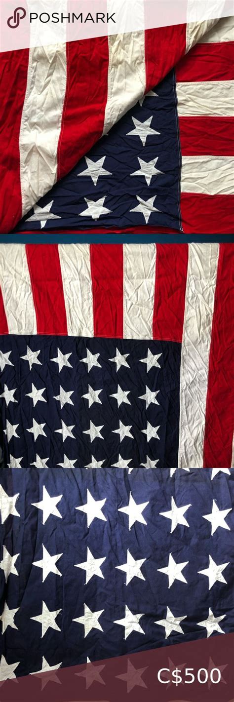 Rare Vintage 48 Star American Flag 1912 1959 Flag Maker Vintage
