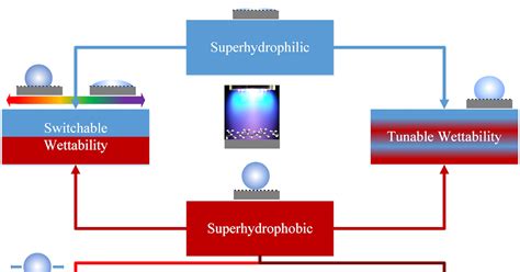 Controlled Surface Wettability By Plasma Polymer Surface Modification