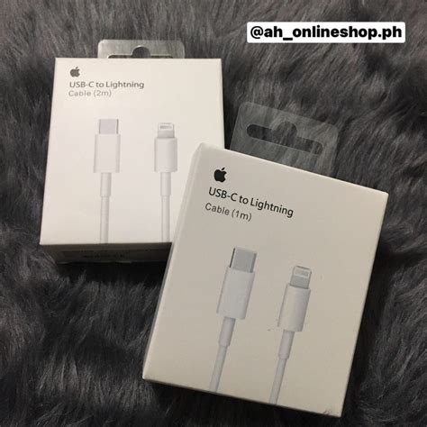 USB C To Lightning Cable 1 Meter And 2 Meter 20watts On Carousell