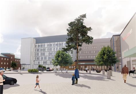 Assemblin Installerar Vid Expanderande Falu Lasarett Assemblin