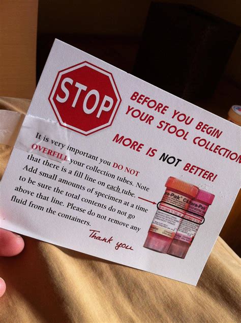 Things In The Stool Sample Processing Lab Must Have Gotten Pretty Bad