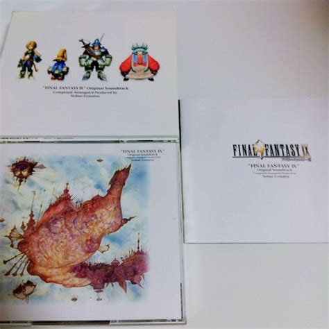 Square Enix Final Fantasy Ix Original Soundtrack Cd Sleeve Wear Minor
